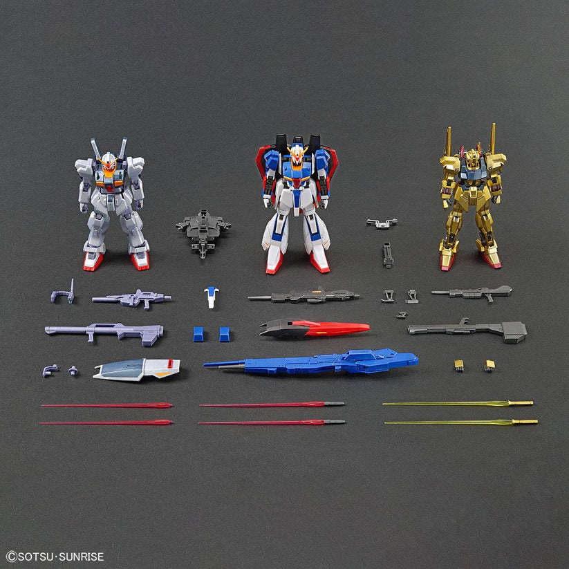 HG 1/144 Gundam Base Limited Zeta Gundam [UC0088]/Hyakushiki/Gundam Mk ...