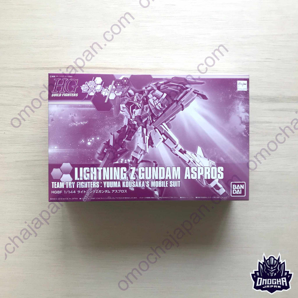 P-Bandai 1/144 HGBF Lightning Z Gundam Aspros Team Try Fighters: Yuuma – Omocha Japan