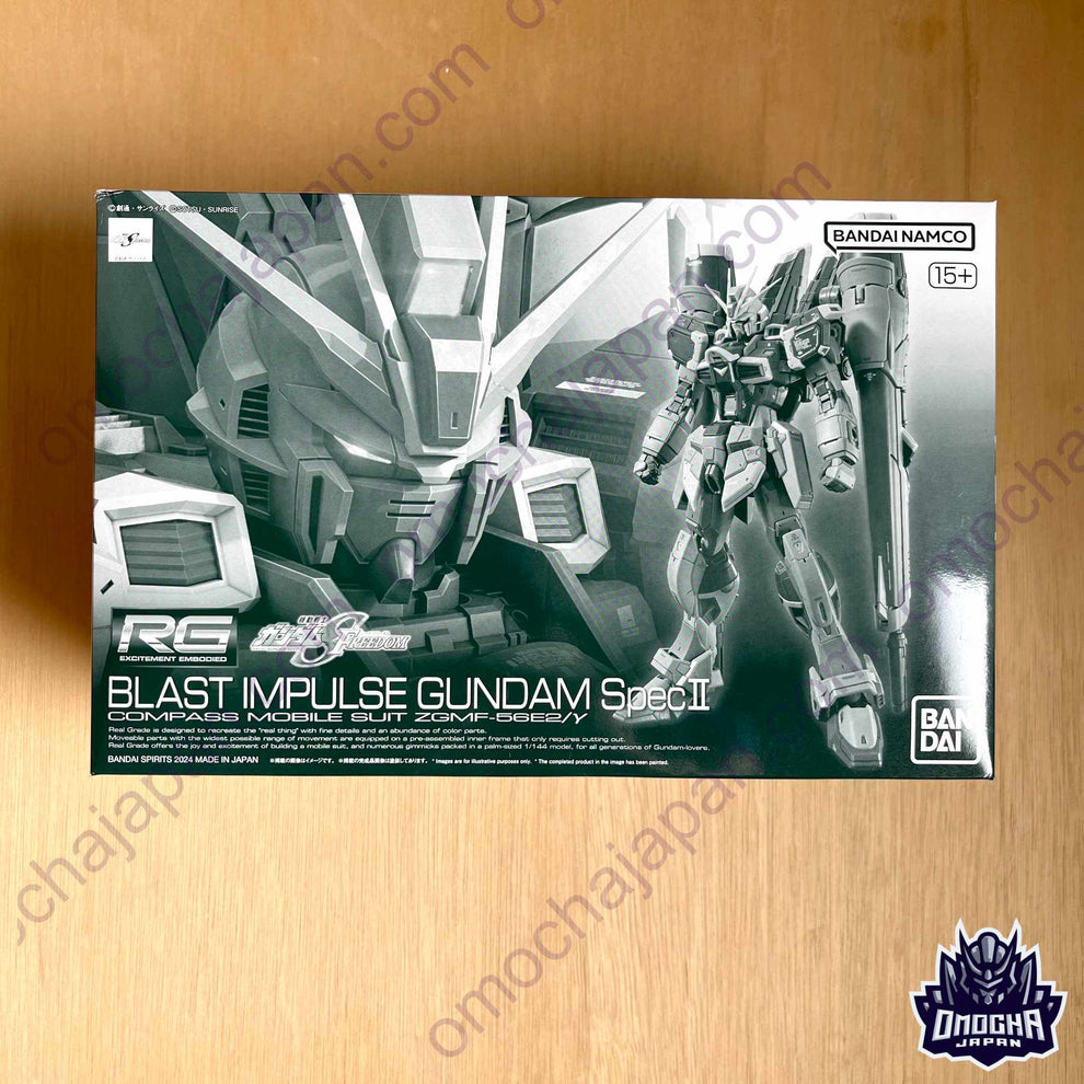 P-Bandai RG 1/144 Blast Impulse Gundam SPEC II – Omocha Japan