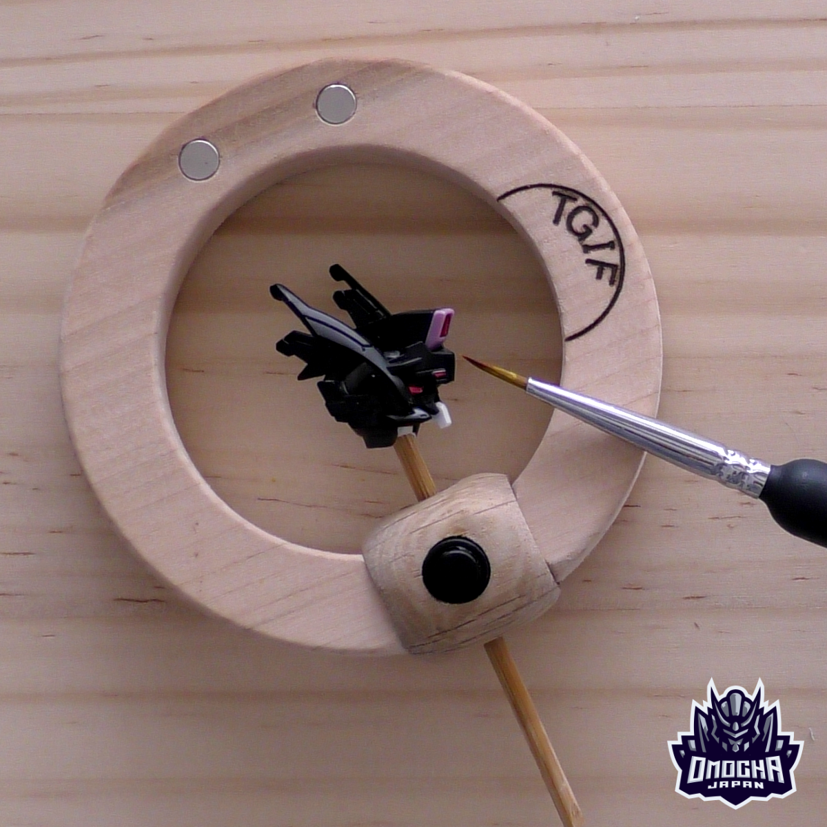 Wakuseiya Aruko Paint Jig [Round] - Set – Omocha Japan